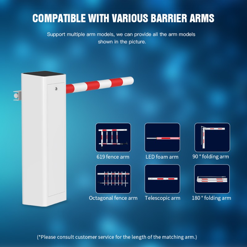 CW242 barrier gate motor and internal components