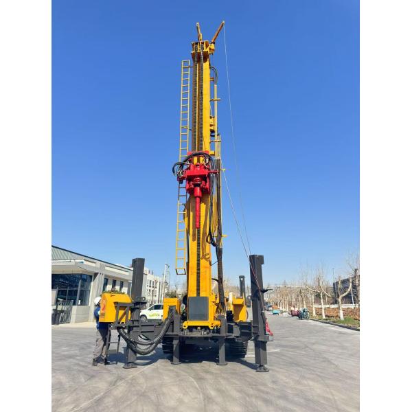 Quality Crawler Water Well Drilling Rig 30000Nm Rotary Torque Cummins 264kw for sale