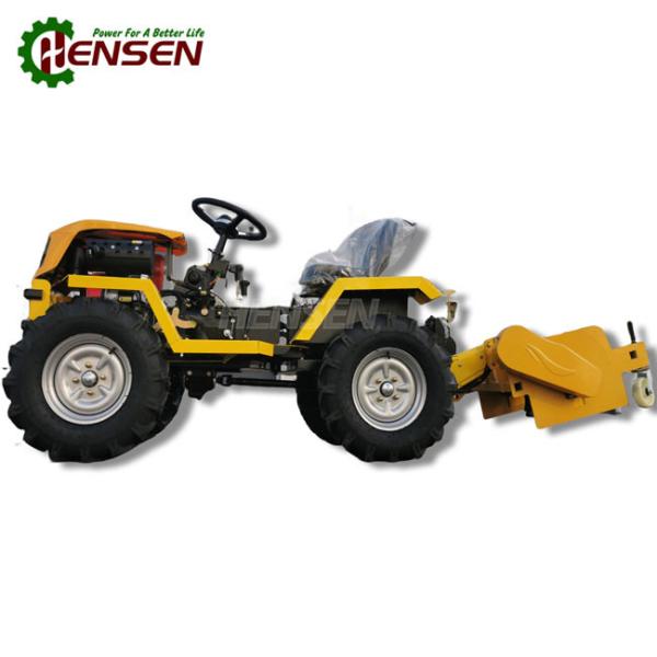 Quality Full-time tractor 4WD diesel mini tractor with weed shredder for sale