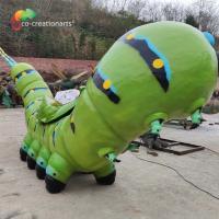 Quality Waterproofing Rideable Animatronic Insect Animatronic Caterpillar For Theme Park Decoration for sale