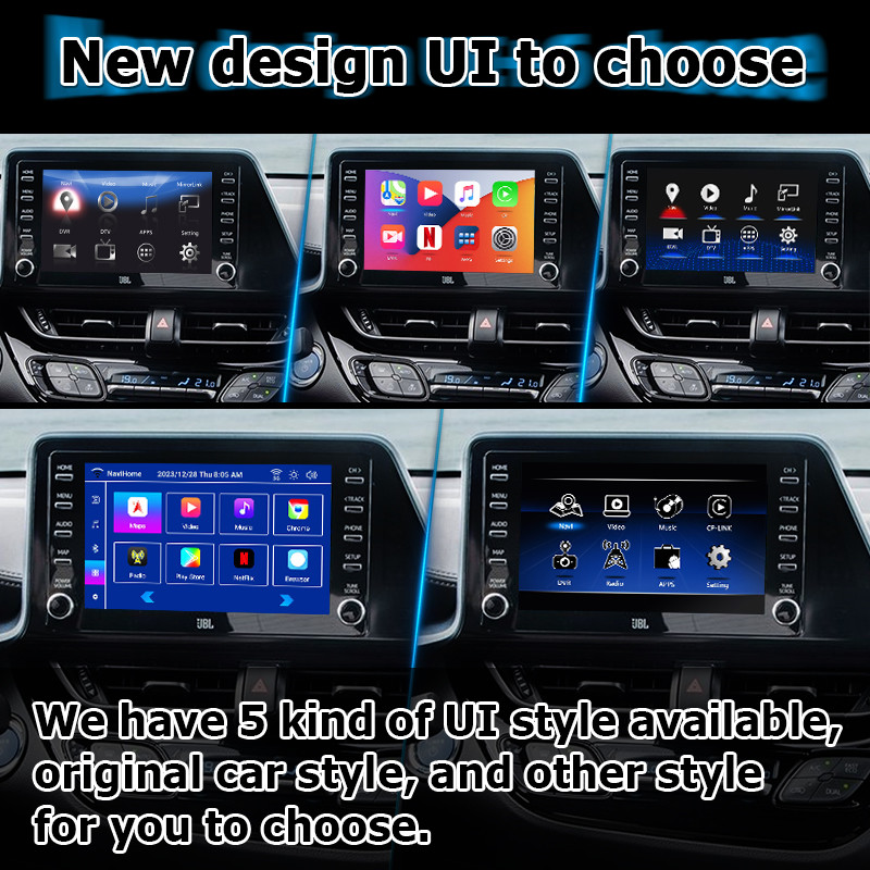 Quality Toyota C-HR CHR Android 13 multimedia interface with android auto carplay for sale
