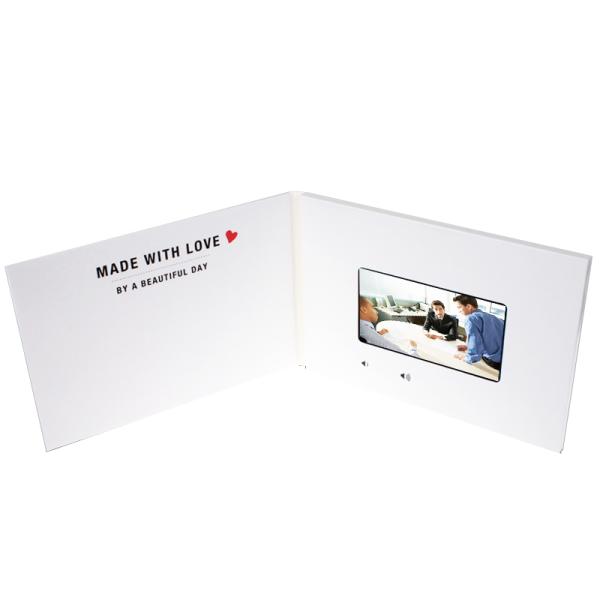 Quality Personalized Video Message Greeting Card in Customized Style for A4 or for sale