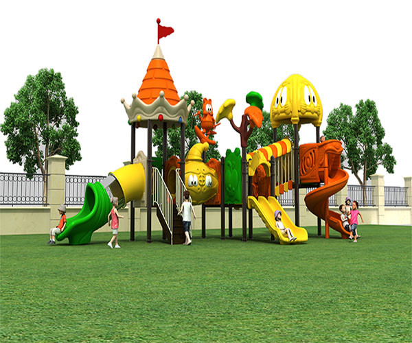 Quality Staticproof Kids Playground Slide With Plastic Tunnel UVproof for sale