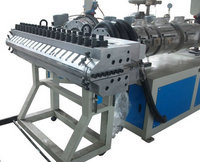 Quality Professional Double Conical Screw WPC Foam Board Machine / Extruder for sale