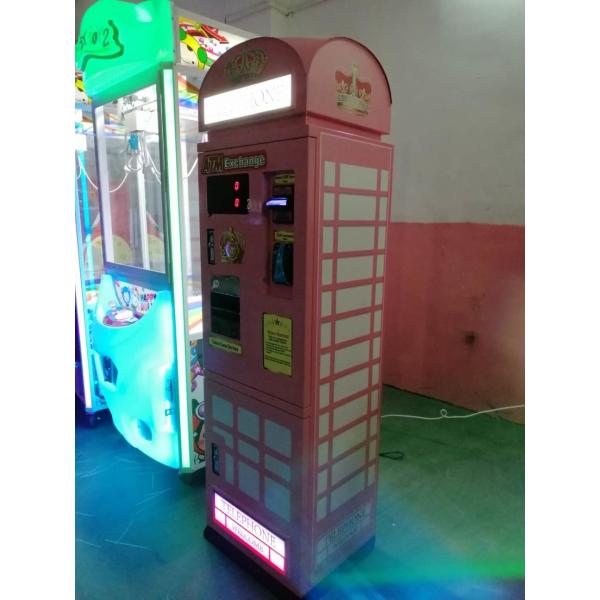 Quality Automatic bill exchange arcade game token ATM coin exchange machine automatic for sale