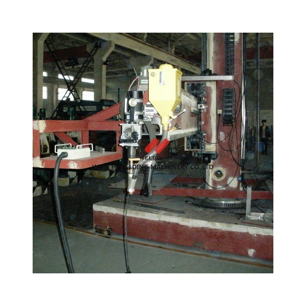 Quality Custom Column Boom Welding Machine With Ladder Marine Building for sale