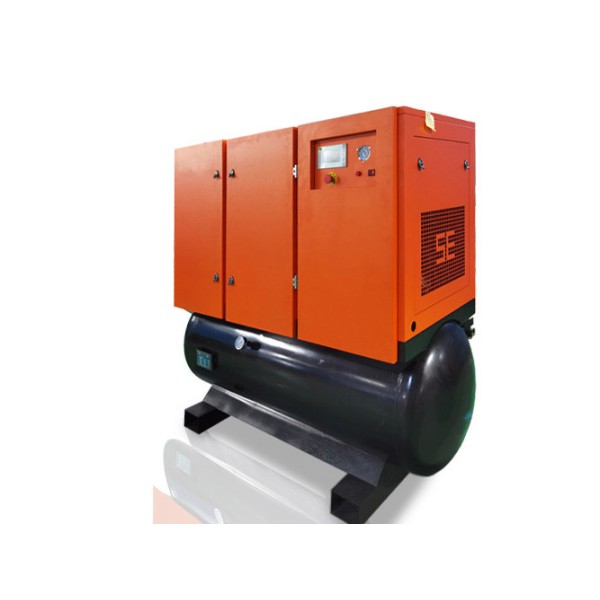 Quality 20 Hp Screw Compact Air Compressor Variable Speed Tank Mounted for sale