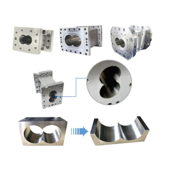 Quality Parallel Twin Screw Extruder Parts For Production Compounds Re-Compounds And for sale
