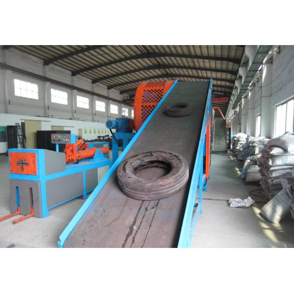 Quality 60Kw Rubber Tire Shredder LP1200 Waste Tyre Recycling Machine for sale