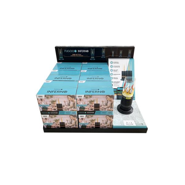 Quality Multifunctional Sturdy Corrugated Display Stands Renewable Durable for sale