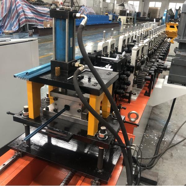 Quality 30M/Min U Channel Glass Rail Slot Channel Making Machine for sale