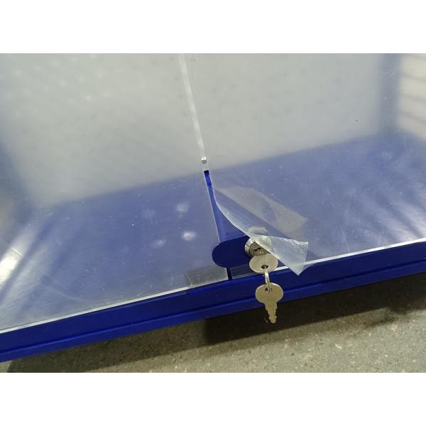 Quality Supermarket Display Case Commercial Display Case Easy Assembly Scratch Resistant for sale