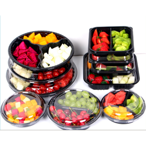 Quality Customized Recyclable PET Tomato Packaging Box with Heat Sealing for Perfect for sale