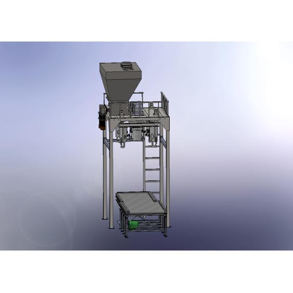 Quality 600Kg Capacity Self Defoliation Jumbo Bag Packing Machine with PLC for Feed for sale