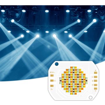 Quality 350W RGBWC COB LED Chip LM/W 90 for Photographic Light Source for sale