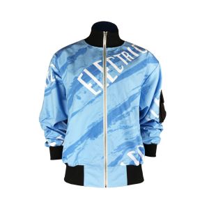 china Knitted Fabric Wind-Stop Plus Size Customised Design Sport Running Windbreaker
