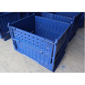Quality 1000x800 Steel Stillage Cage Pallet Container For Automobile Parts for sale