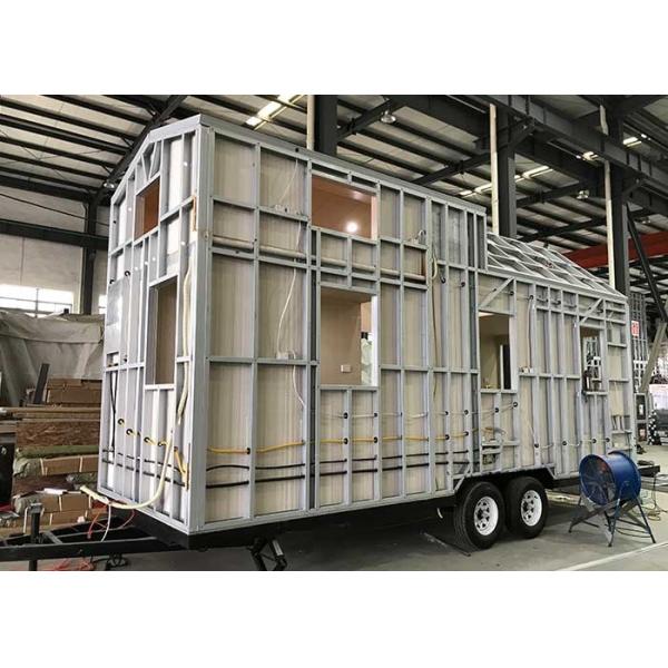 Quality EPS Australia American Standard Prefabricated Tiny House on wheel for sale