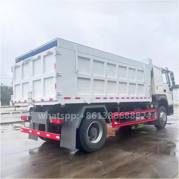 Quality Export HOWO Euro 2 Standard Dump Car With 266 HP Engine Tipper Self Loading for sale