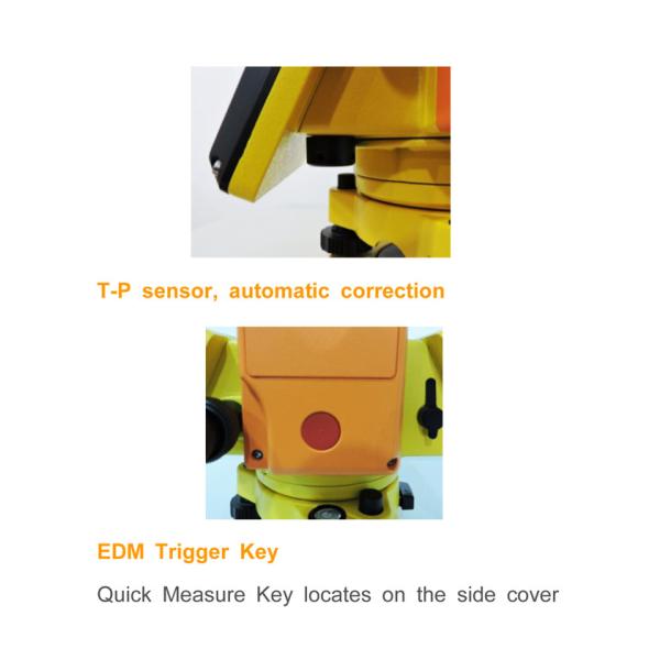 Quality GTS 340 5" Prismless 600m Total Station Survey Instrument for sale