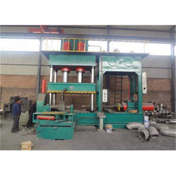Quality 25MPa Work Pressure Elbow Cold Forming Machine 1000 - 23000KN Mould Clamping for sale
