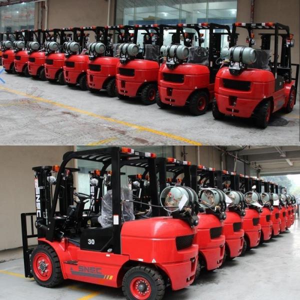 Quality 3ton Propane Powered Forklift Small Propane Forklift Lift Trucks for sale