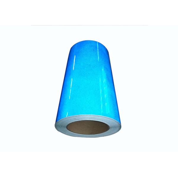 Quality Acrylic Engineer Grade Reflective Sheeting , Blue Red Printable Reflective Vinyl for sale