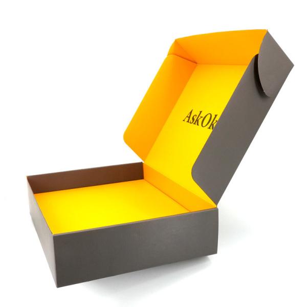Quality SA8000 Certified Coloured Cardboard Boxes Custom Printed Corrugated Shipping for sale