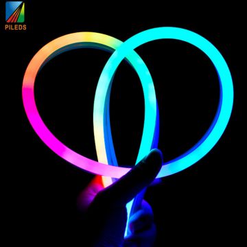 Quality Toxin Free Rgbic Neon Rope Light 16×25mm Environmentally Friendly for sale
