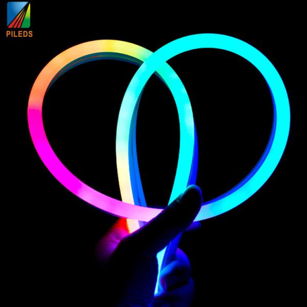 Quality Toxin Free Rgbic Neon Rope Light 16×25mm Environmentally Friendly for sale