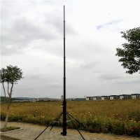 Quality Portable Self Lock 15m 10kG Alu Portable Antenna Mast for sale