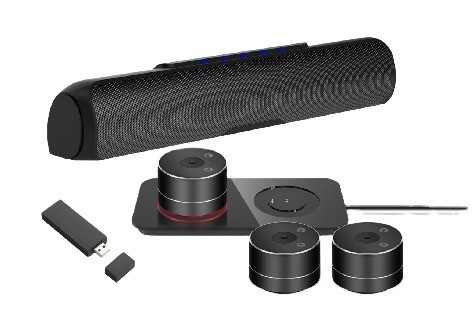 Quality DP-GX15 Distributed Wireless Mic Speaker Speakerphone System with USB3.0 Video for sale