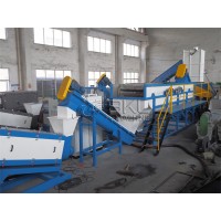 Quality PP PE LLDPE Plastic Recycling Washing Line 600kg H Pet Recycling Line for sale