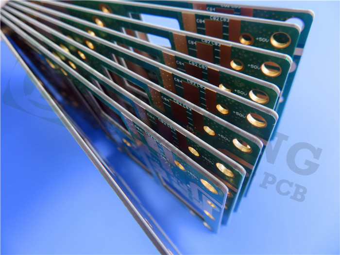 Quality Rogers TMM10 PCB 2-layer 20mil thermoset microwave material Immersion Silver for sale