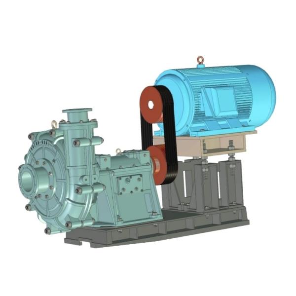 Quality Non Clogging 55kw Hydraulic Mud Slurry Pump 200ZBQ-400 for sale