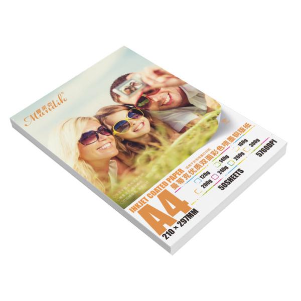 Quality Poster Flyer Printing A4 Inkjet Double Sided Glossy Paper for sale