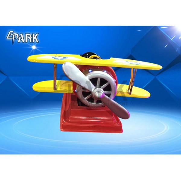 Quality Propeller Big Plane coin amusement game machine for kid Amusement Park Products for sale