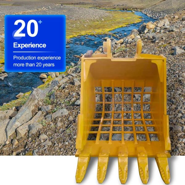 Quality mini excavator hydraulic rotating bucket China Digging With S30 Excavator Rock Bucket cleaning bucket trenching for sale