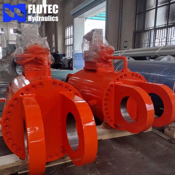 Quality Customized Hydraulic Lift Cylinder With Mainfold For Steel Factory for sale