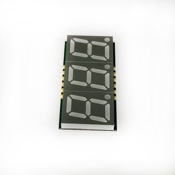 Quality 0.56 Inch 3 Digit SMD Blue 7 Segment Display Common Anode LED Digital Display for sale