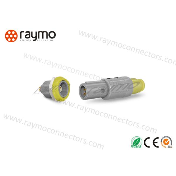 Quality PAG.M0.4GL Plastic Straight Plug Circular Push Pull Male Connector for sale