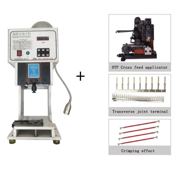 Quality AC220V 50HZ Copper Cable Wire Terminal Connector Crimping Press Machine 30KN for sale