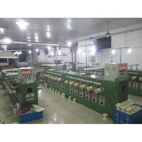 Quality 24Pcs Tinned Annealed Copper Wire Single Twist Machine With Nitrogen Protection for sale