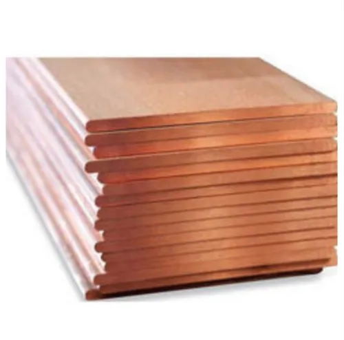 Quality Red Pure 5mm Copper Plate Sheet Construction Bright Surface 1/4 Hard for sale
