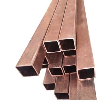 Quality Recyclable Copper Square Pipe Environmentally Friendly for sale