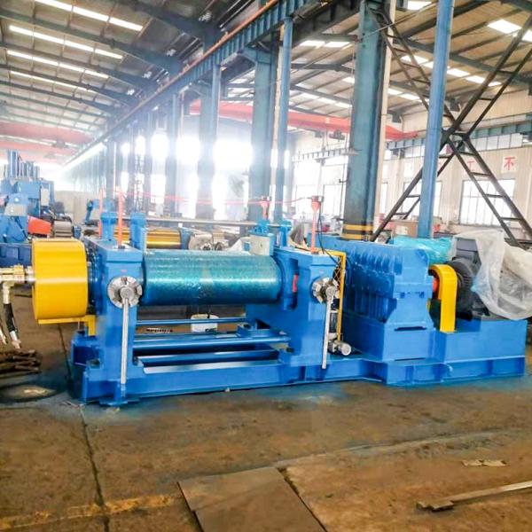Quality Dia 400mm Rubber Open Mixing Mill 37KW For Rubber Compound Warming for sale
