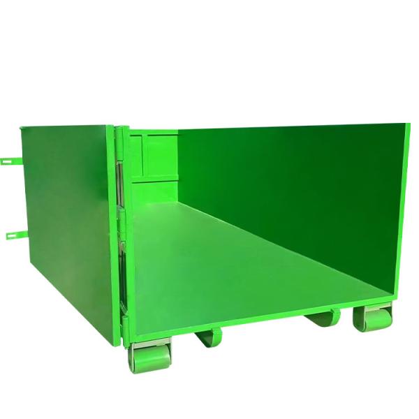 Quality Roll on Roll Off Dumpster Waste Receptacles Hook Bin 30 Cubic Meter Container for sale