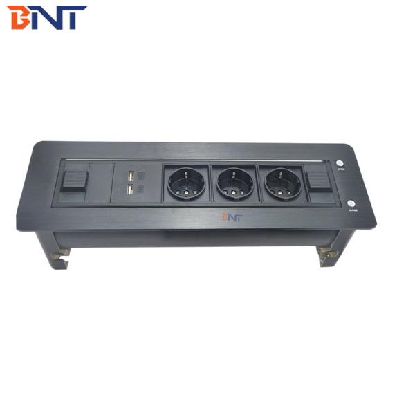 Quality Electric Flip Up Conference Table Outlet , Meeting Table Power Socket for sale