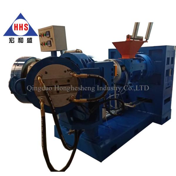 Quality Hydraulic Silicone Pin Type Rubber Extruder Machine Vacuum Rubber Hose Extrusion for sale
