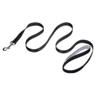 Quality Double Handle Padded Nylon Dog Leash Reflective Pet Leads For Professional for sale